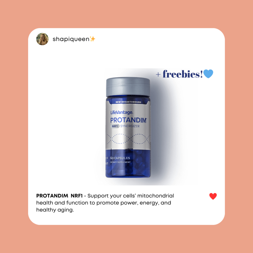 LifeVantage Protandim NRF1 Synergizer 60 capsules (1 BOTTLE) | Shopee ...