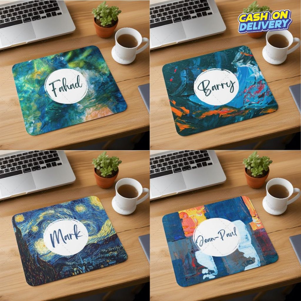 ART PAINTING DESIGNS MOUSEPAD MOUSE PAD - HIGH QUALITY CUTE DESIGNS ...
