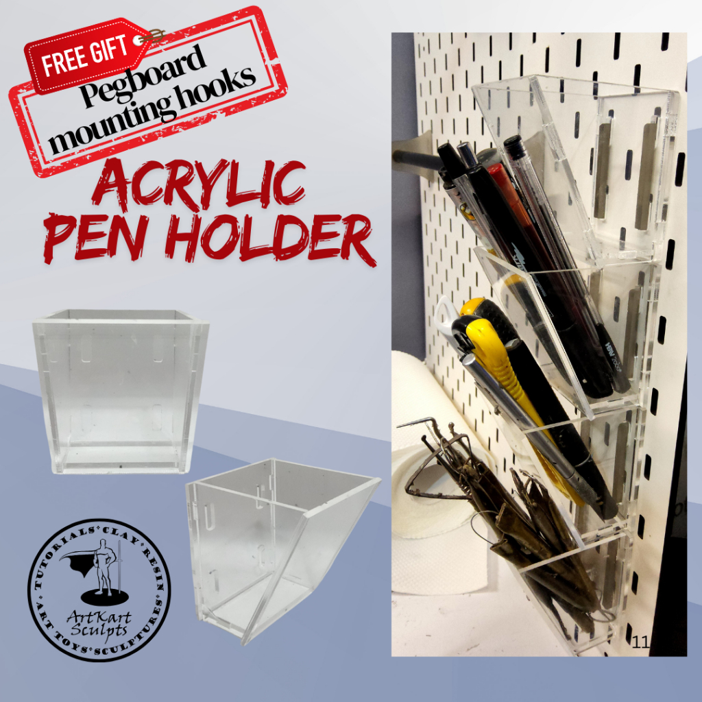 “Artkart Pen Holder Organizer - Pens, Pentel pem, markers, cutter ...