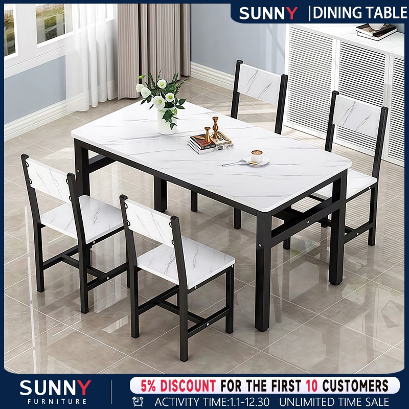 SUNNY Dining table Dining table and chair combination Modern simple ...