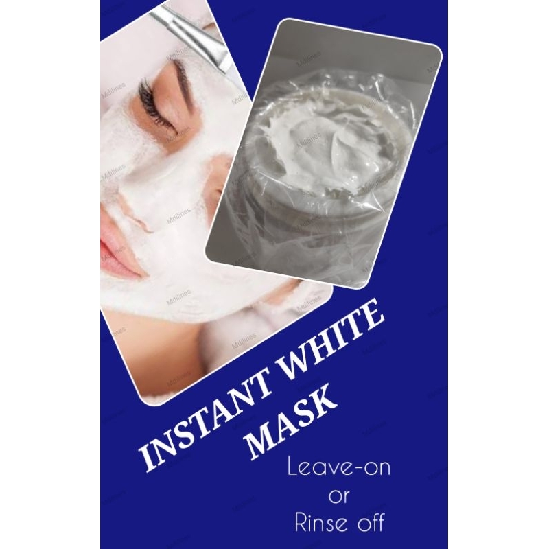 500g Professional Instant White Masks- Brightening Collagen and Green ...