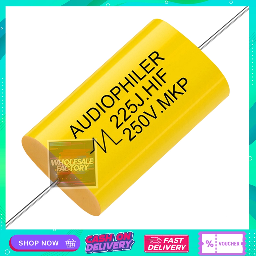 WHOLESALE 2.2UF/250V Tweeter Capacitor Audiophiler Non Polar Capacitor ...