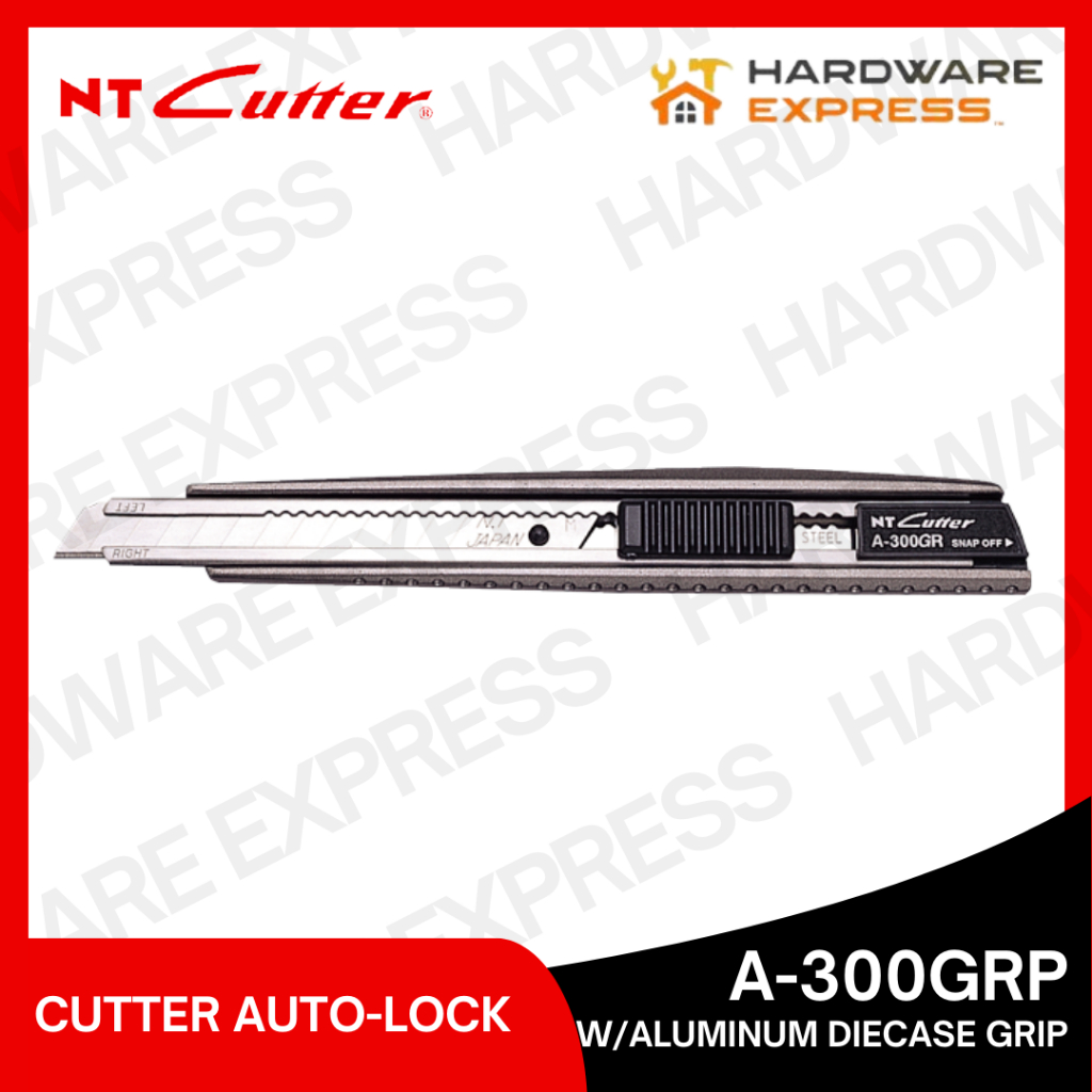 NT Cutter A-300GRP Auto-Lock JAPAN | Shopee Philippines