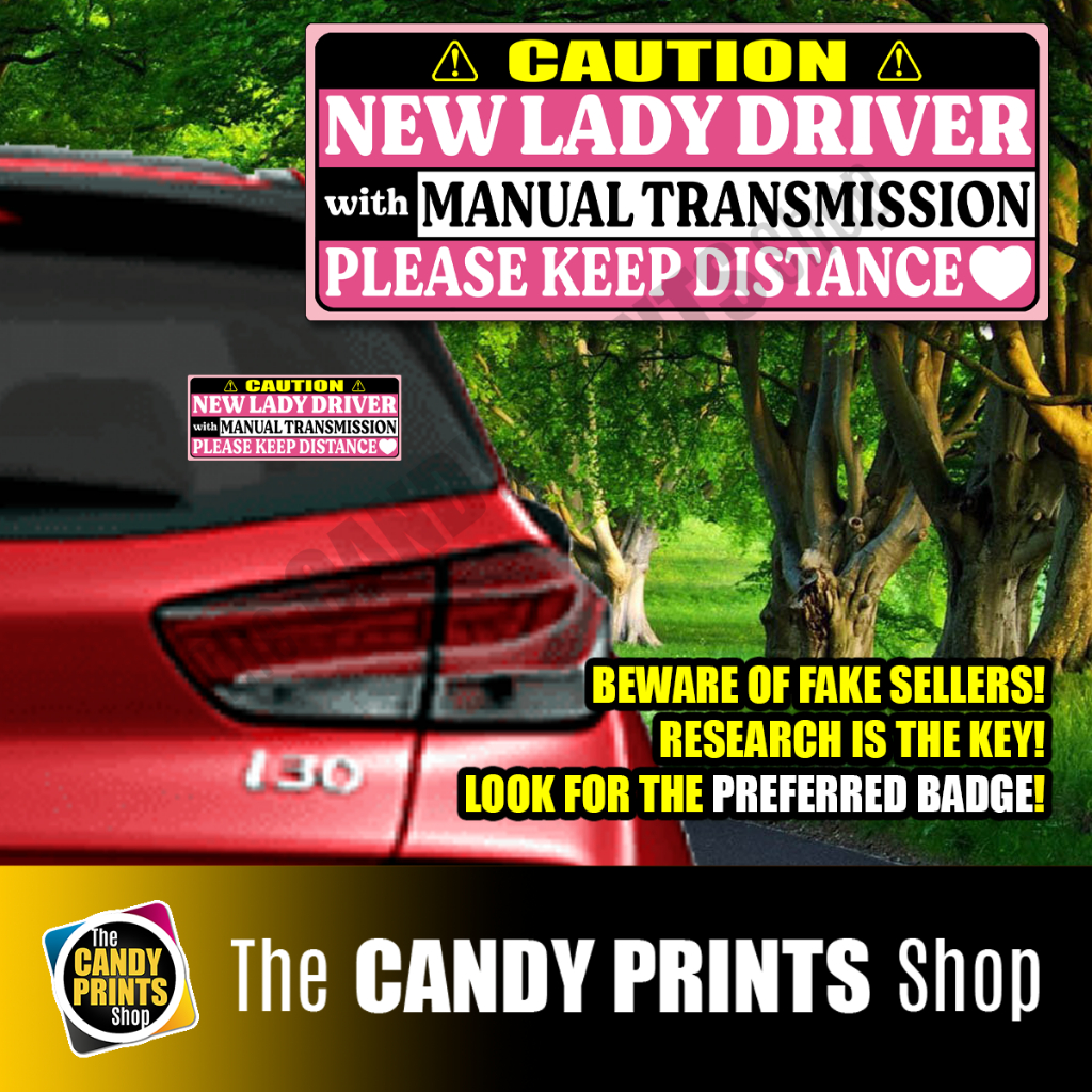 Customized Vinyl (Non-Magnetic) Car Sticker for a very special customer ...