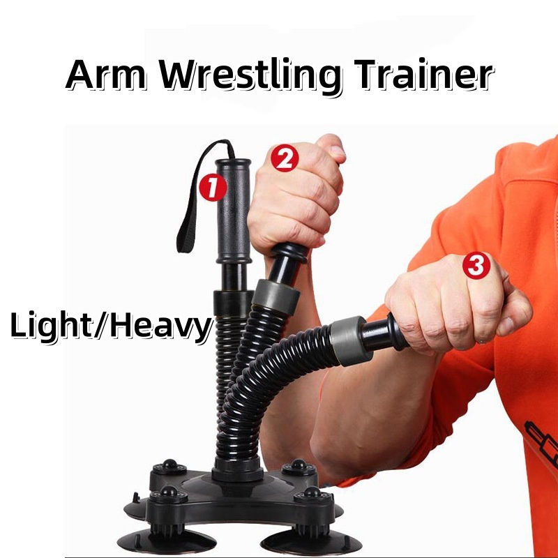 Arm Wrestling Trainer Pad Style Forearm Hand-Muscle Developer Wrist ...