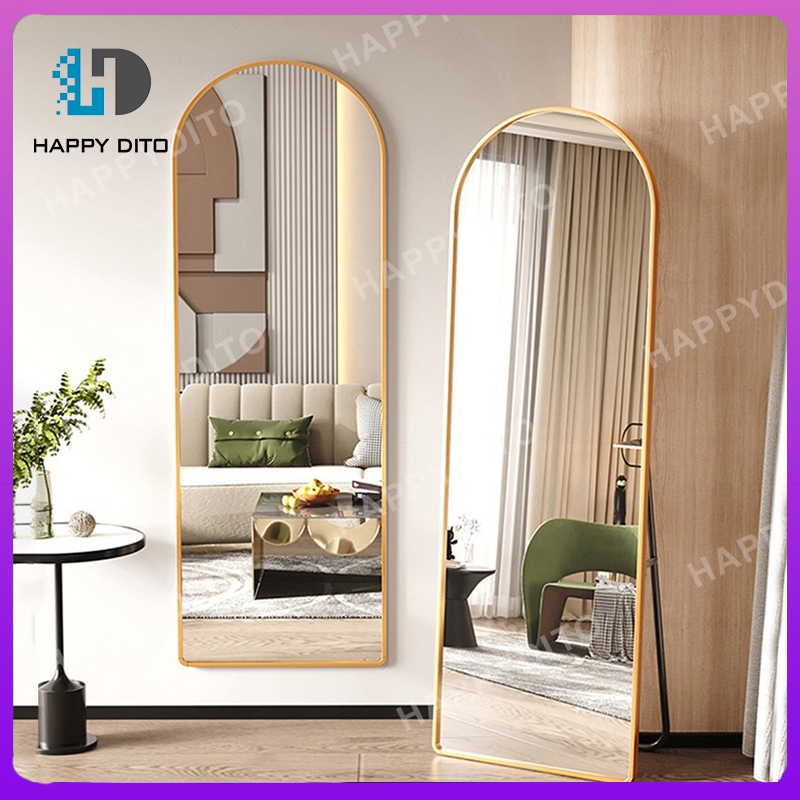 Mirror With Stand Full Body Mirror Bracket Bathroom Floor Floor-To ...