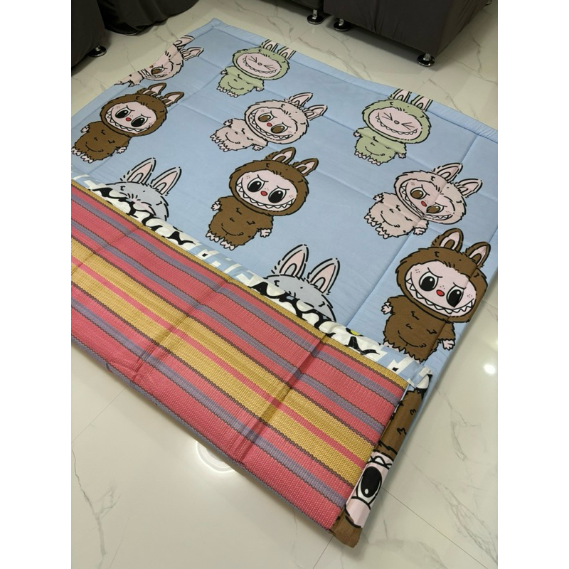 (LABUBU DESIGN) Comforter Original foam with banig ( Single | Double ...