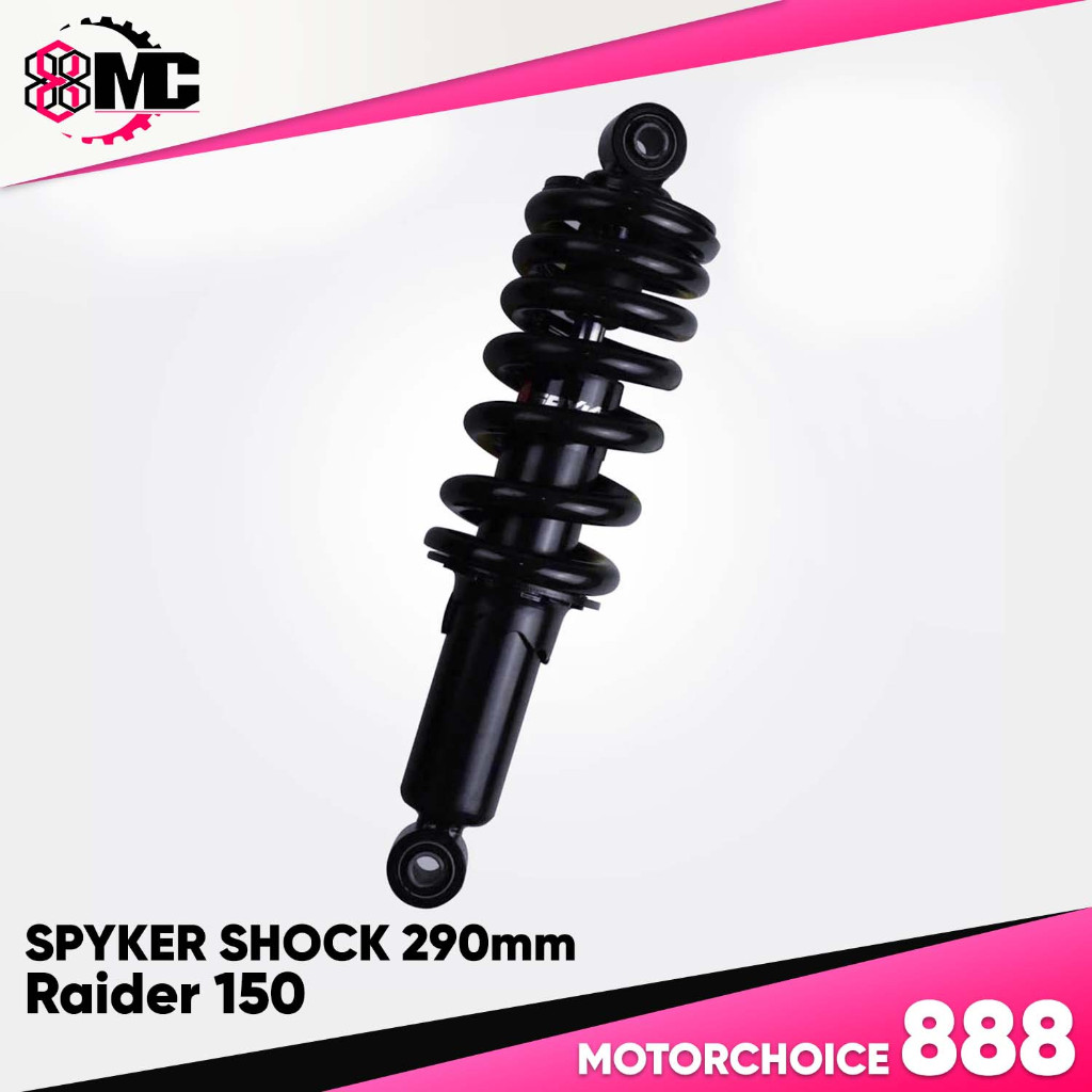 SPYKER Rear Shock for Raider 150 290MM Made in Thailand | MotorChoice ...