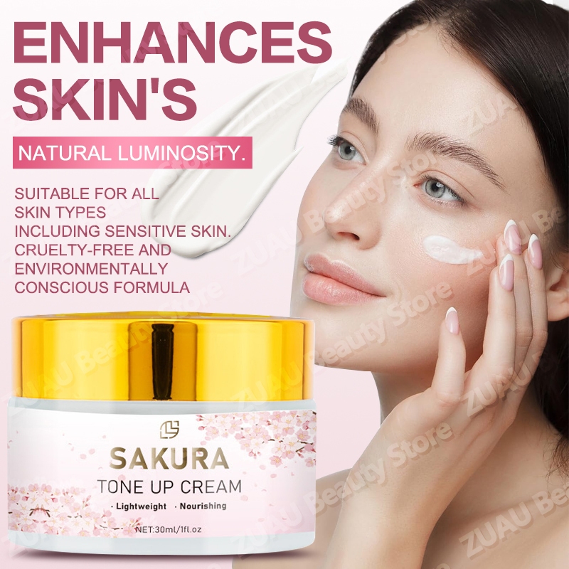 30ml Sakura Facial Cream Repairing Moisturizing Essence Cream Even Skin ...