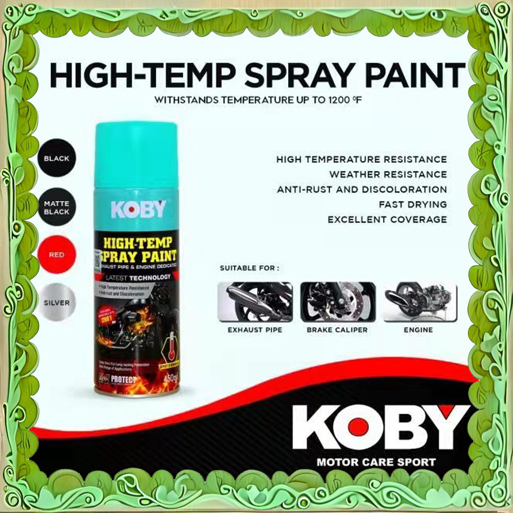 knight Motorcycle Body Parts Koby High Temp Spray Paint Engine Coating ...