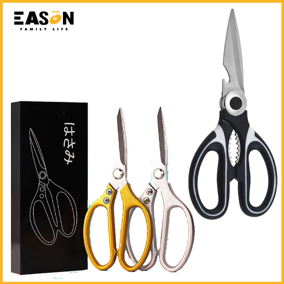 Stainless Steel Kitchen Scissors Multipurpose Kitchen Tool Shears ...