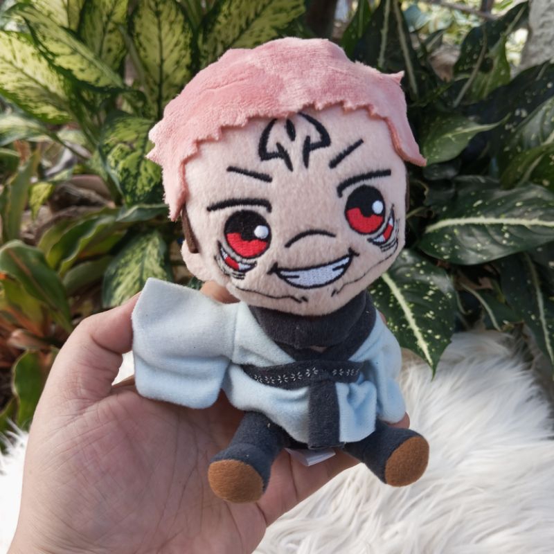 JJK Jujutsu Kaisen Ryomen Sukuna Keychain Plush Charm | Shopee Philippines