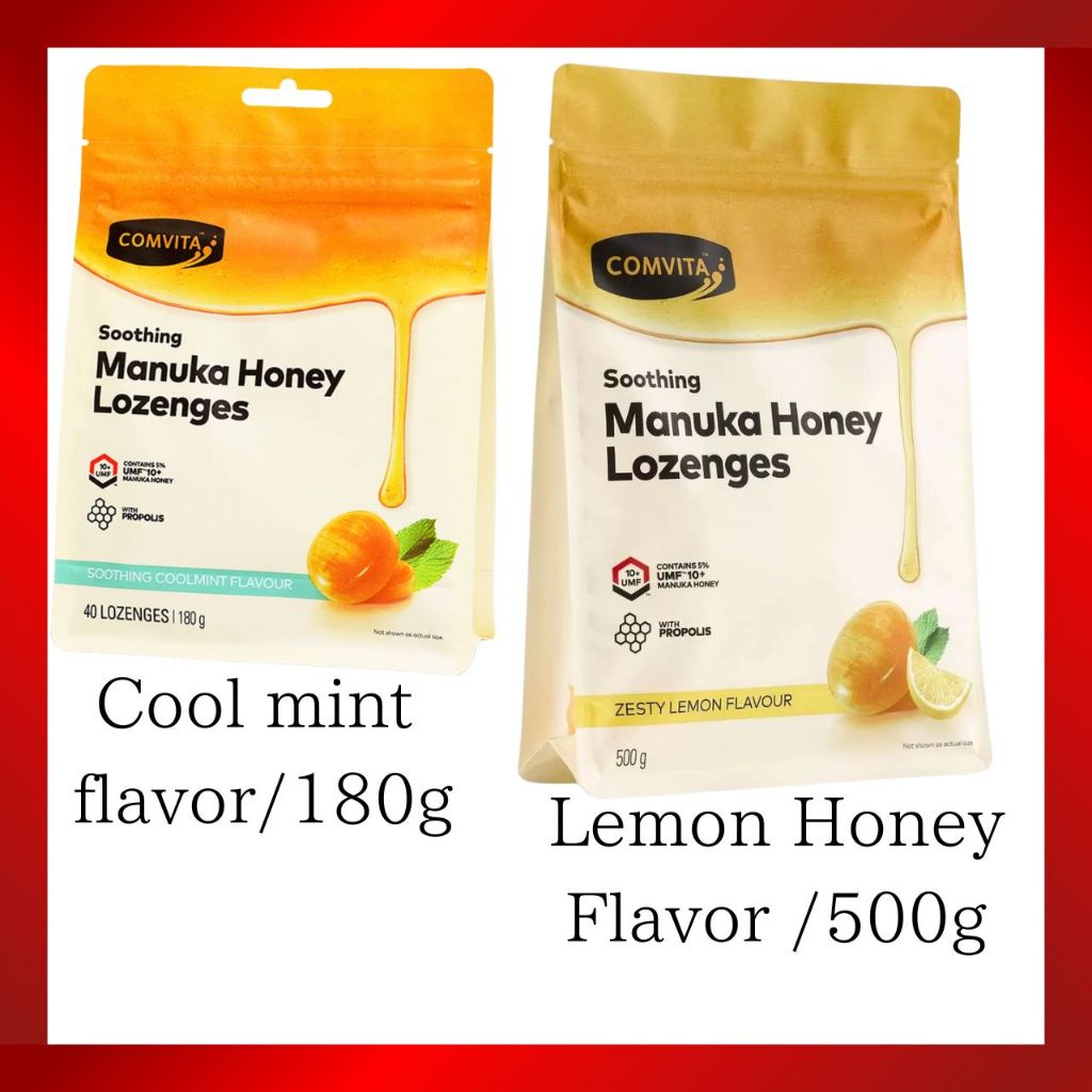 Comvita Propolis & Manuka Honey Lozenges【Direct from Japan】 | Shopee ...