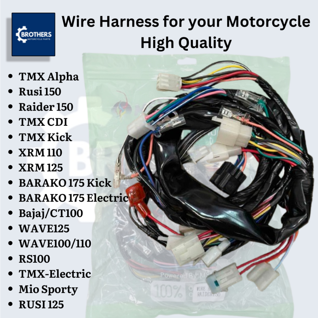 Wire Harness for your Motorcycle High Quality | Shopee Philippines