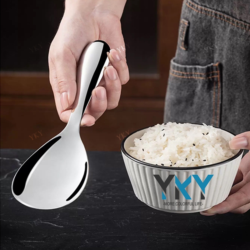 Non-stick Rice Spoon 8"inch Large Eating Spoon Non-stick Rice Scoop ...