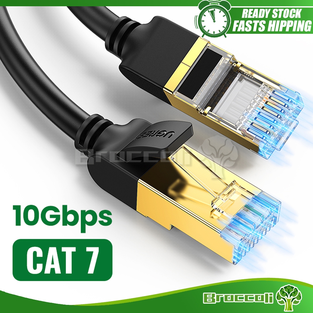 Cat 7 Ethernet Cable 26AWG Heavy-Duty Cat7 Lan Cable RJ45 Network Cable ...