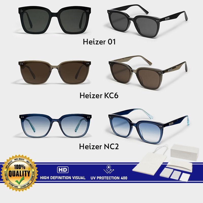 AUTHENTIC GM GENTLE PREMIUM QUALITY HEIZER 01 / KC6 / NC2 Sunglasses UNISEX Complete | Shopee ...