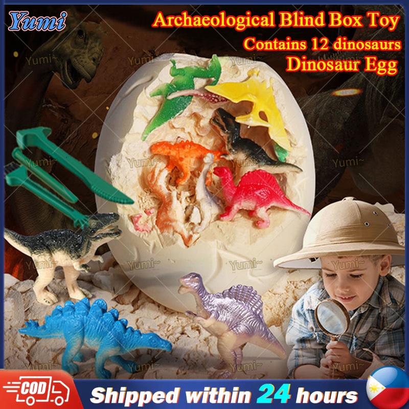Dinosaur Fossil Egg Digging Kit Giant Dinosaur Egg Discovery Dinosaur ...