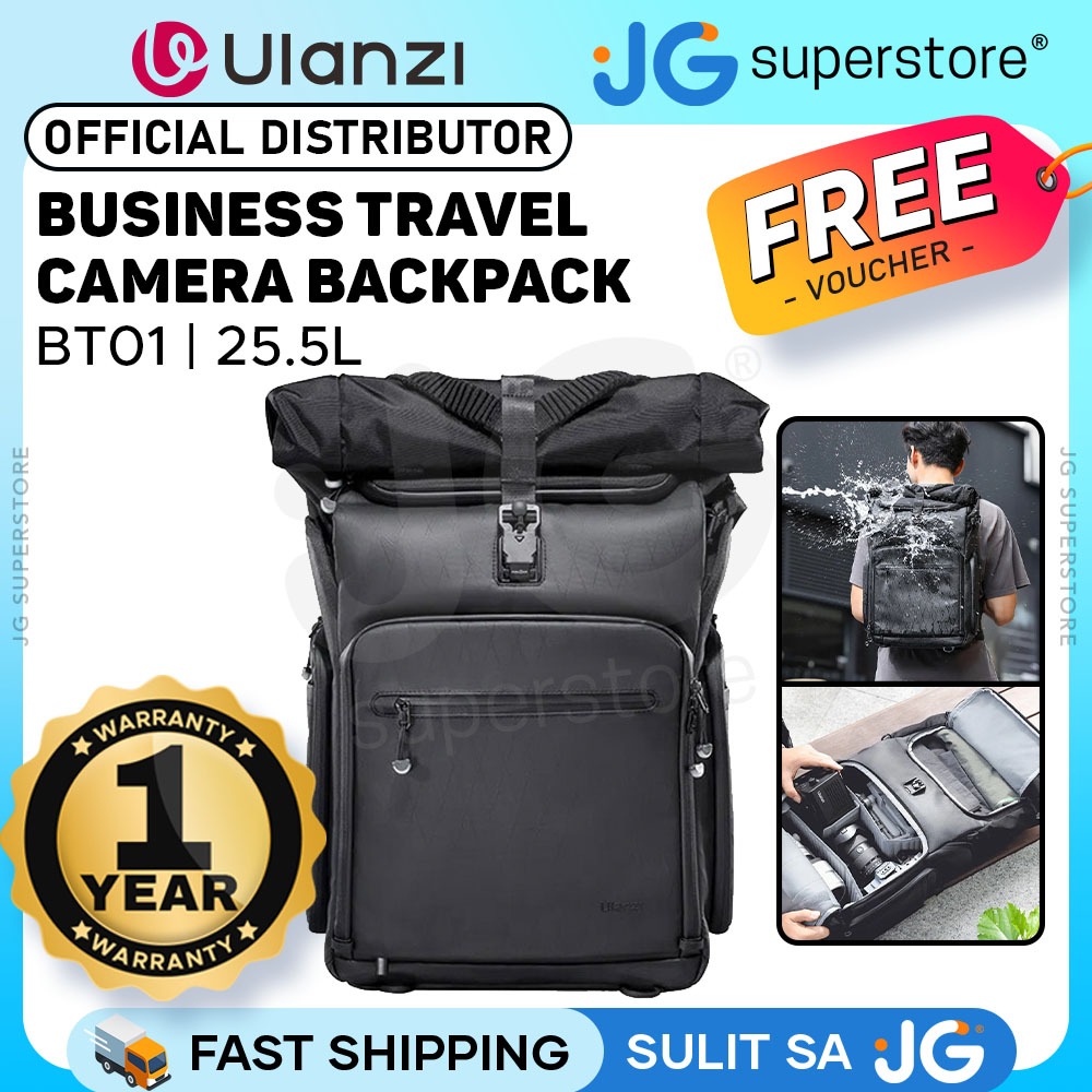 Ulanzi BT01 25.5L Business Travel Camera Backpack Bag Expandable ...