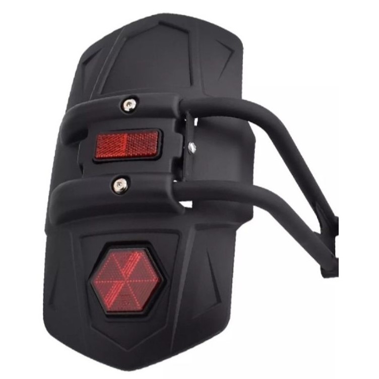 Motorcycle Rear Mudguard Modified Fender with Reflector Universal ...