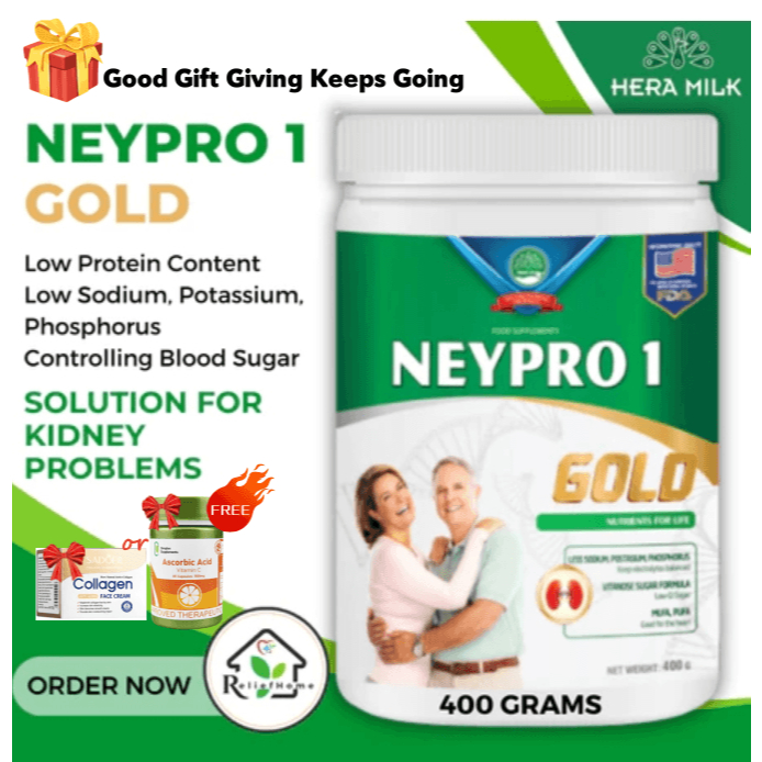 Neypro 1 Gold Colostrum Milk 400G/Cans Kidney Cleanse Detox&Repair ...