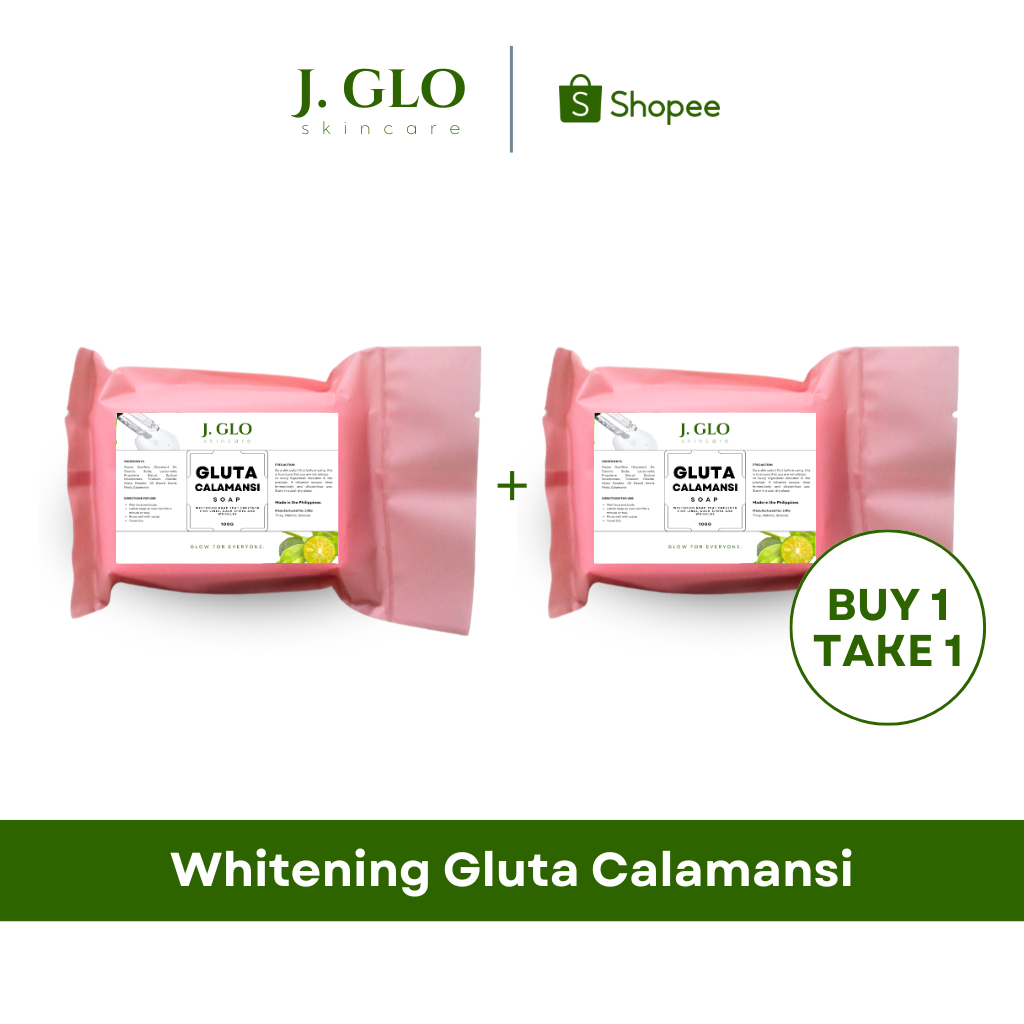 J.Glo Gluta Calamansi Soap 70g Buy 1 + Take 1 | Shopee Philippines