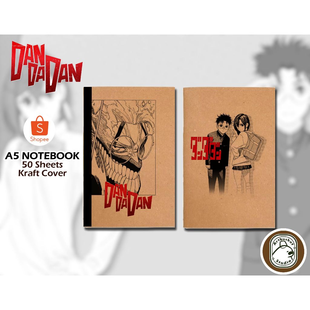 Dandadan Anime | A5 Notebook (Ken Takakura and Momo Ayase) | Shopee ...