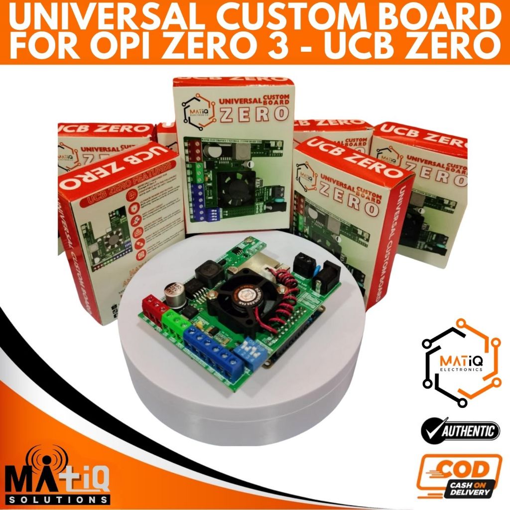 Universal Custom Board - UCB Zero - for OPi Zero 3 - PisoWiFi UCB ...