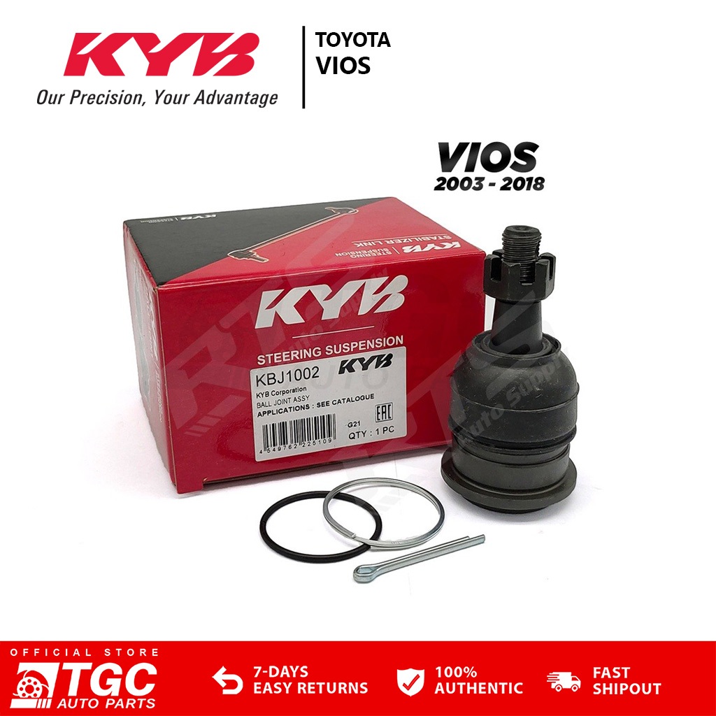 KYB Lower Ball Joint for Toyota Vios 2003 - Up KBJ1002 / 43308-59035 2 ...