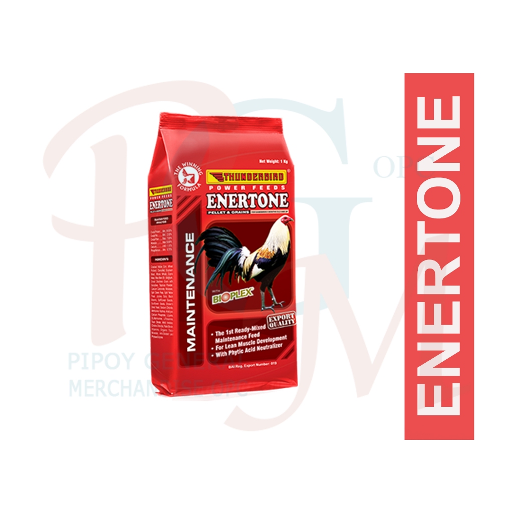 THUNDERBIRD ENERTONE - PELLET AND GRAINS 1KG | Shopee Philippines