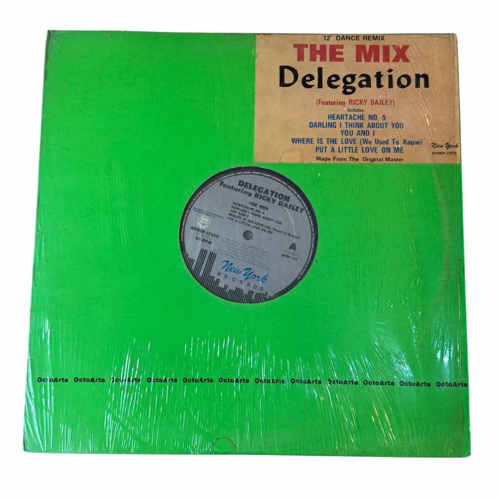 Delegation Feat. Ricky Bailey – The Mix Vinyl, 12" | Shopee Philippines