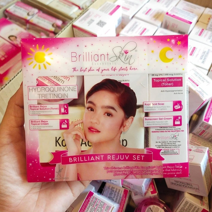 Brilliant Skin Rejuv Rejuvenating Facial Set with Hydroquinone new ...