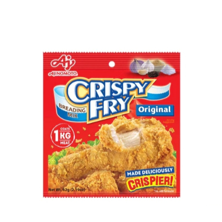 1kg original crispy fry mix 3packs Original Crispy Fry Breading Mix 62g ...