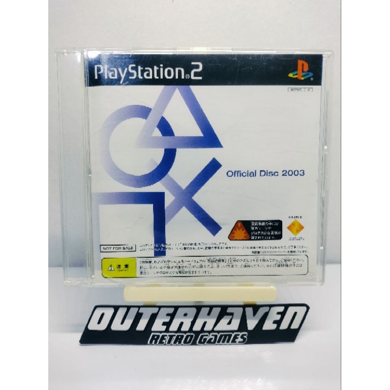 PS2 Official Disc 2003 NTSC J (Japan Import/NFR) | Shopee Philippines