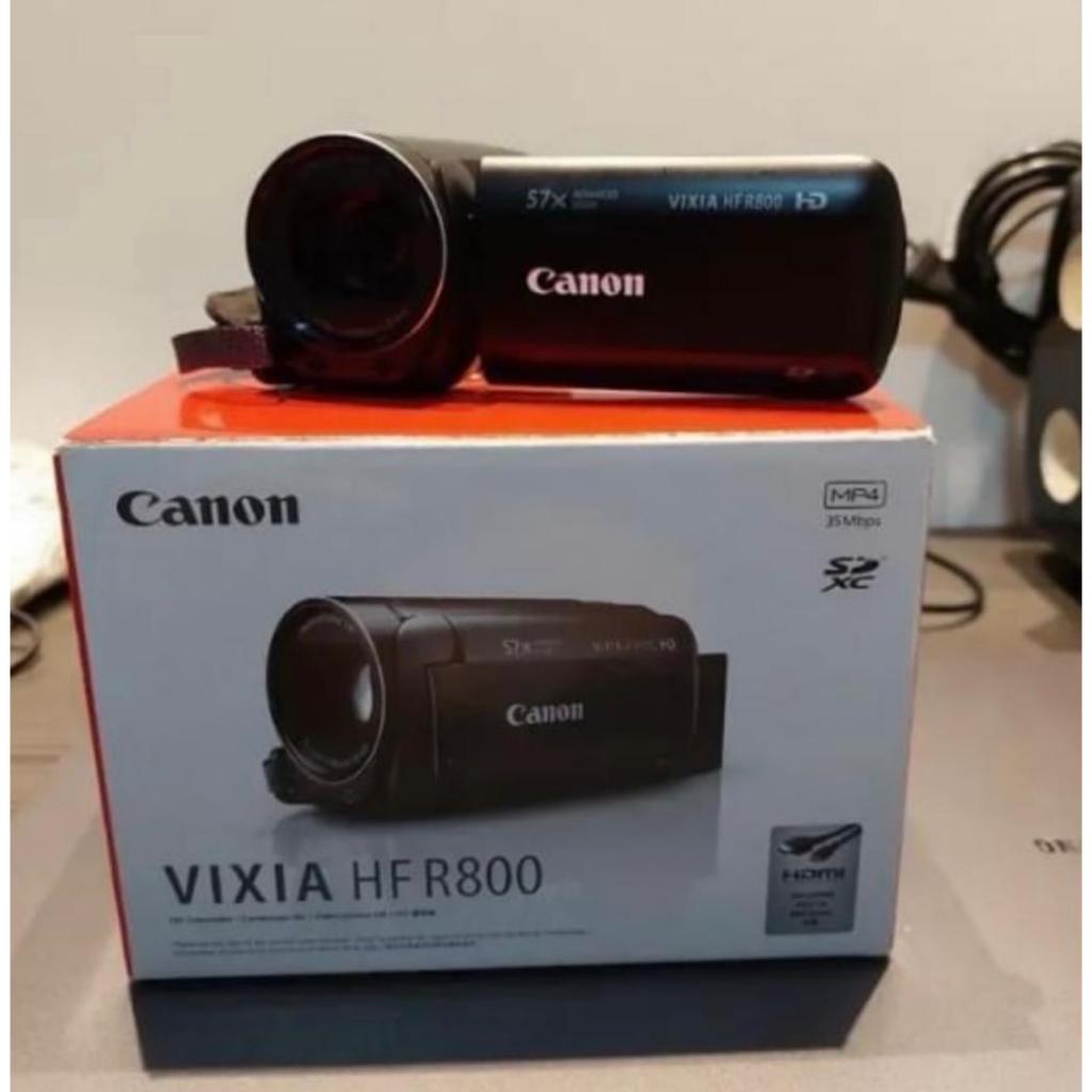 Brand new canon vixia HF R800 vidoe camera camcorder with charger and ...