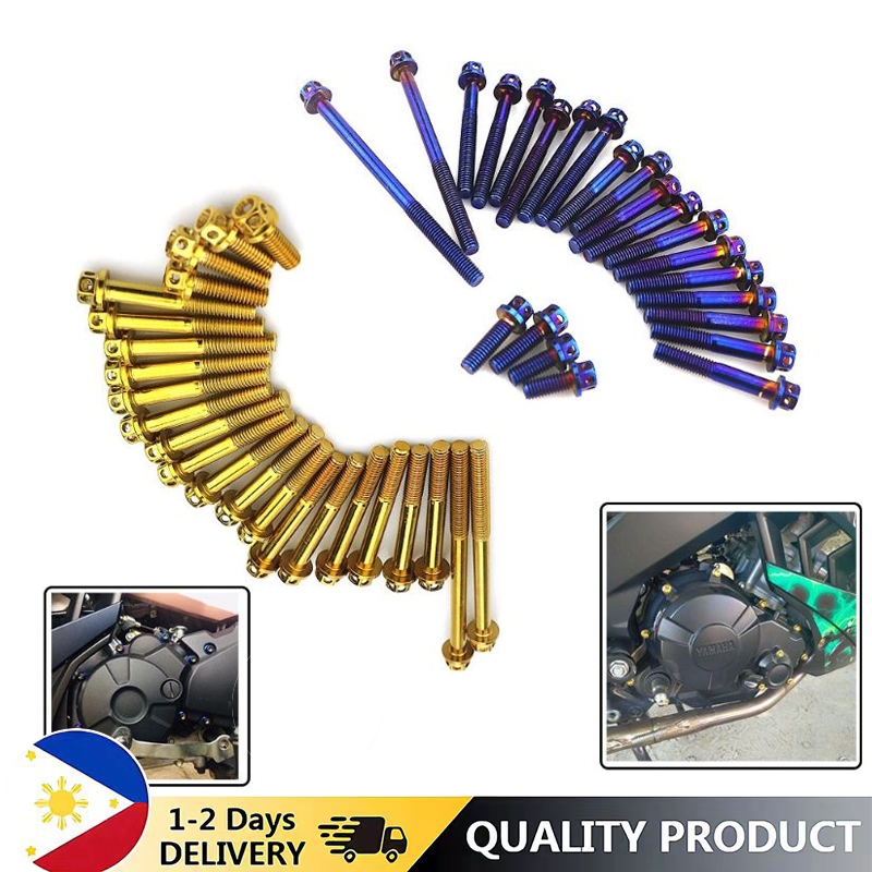 Sniper 150 engine cover bolt stainless Thailand made | Shopee Philippines