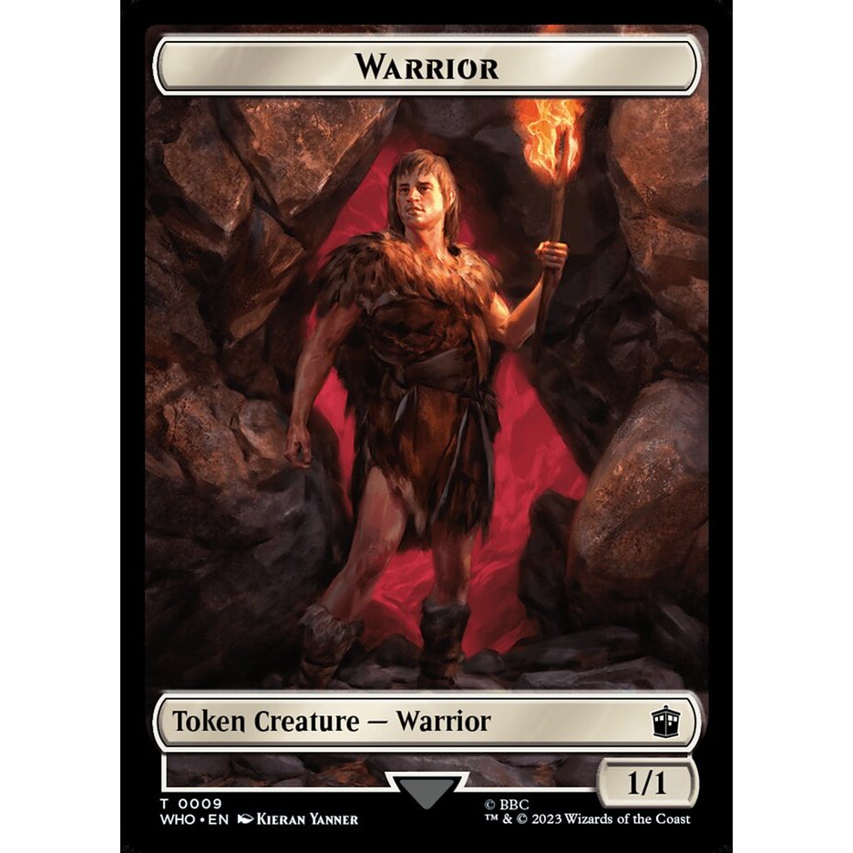 MTG Singles: Warrior // Treasure (0028) Double-Sided Token - Universes ...