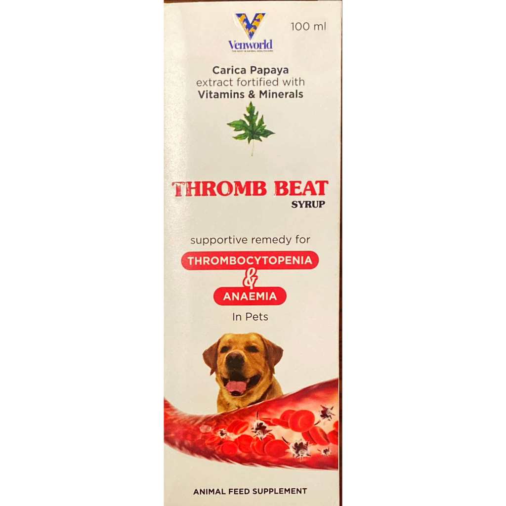 Thromb Beat Syrup for Anaemia in Pets 100ml | Shopee Philippines