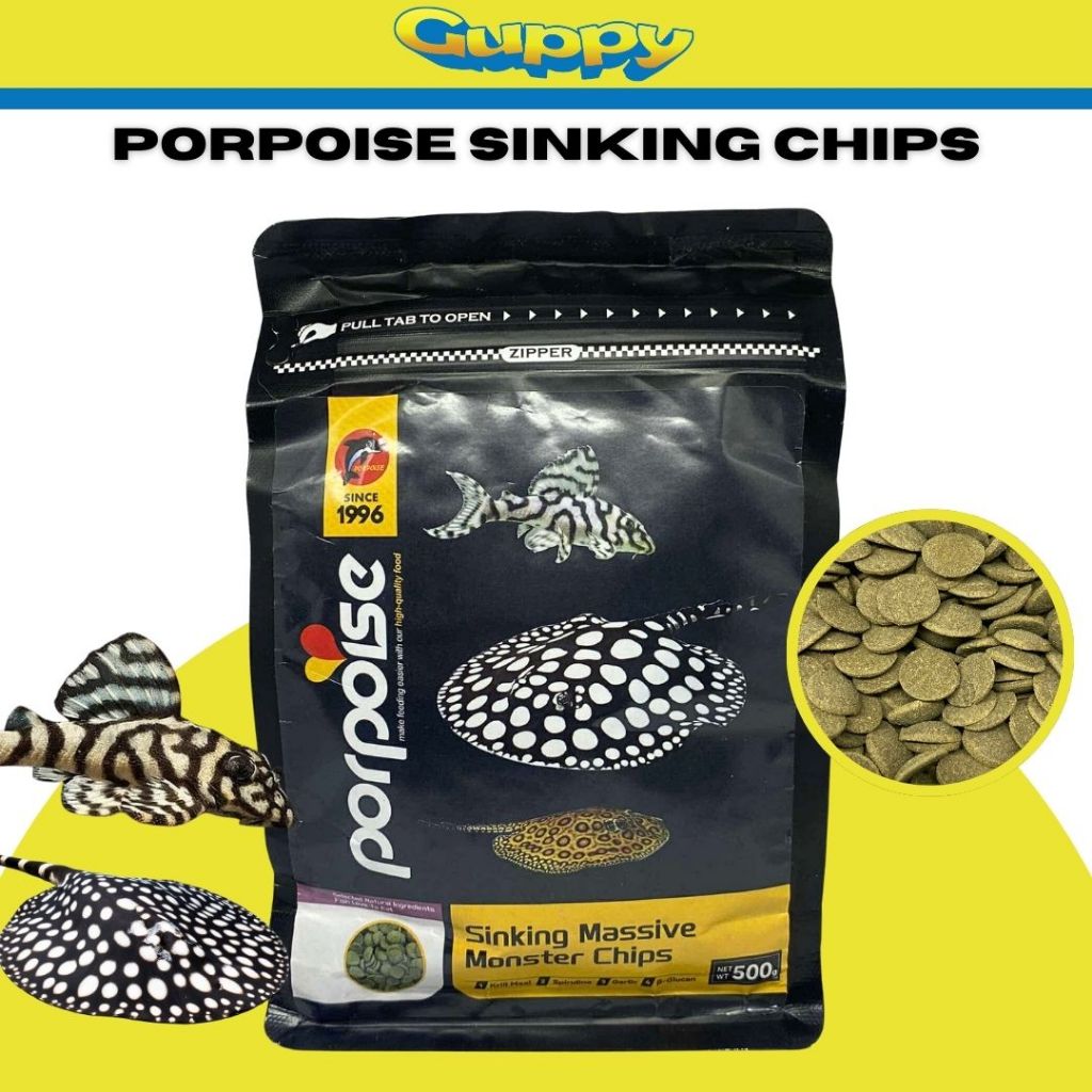 Porpoise Sinking Massive Monster Chips Fish Food 500g | Shopee Philippines