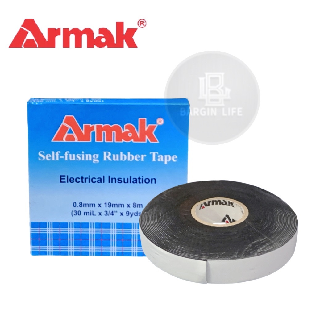 ORIGINAL ARMAK Self-fusing Rubber Tape Electrical Insulation* | Shopee ...