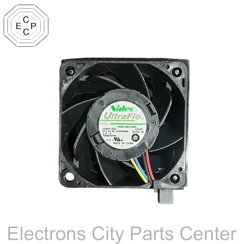 NIDEC ULTRAFLO 12V 2A HIGH SPEED HIGH PERFORMANCE BLOWER COOLING FAN ...