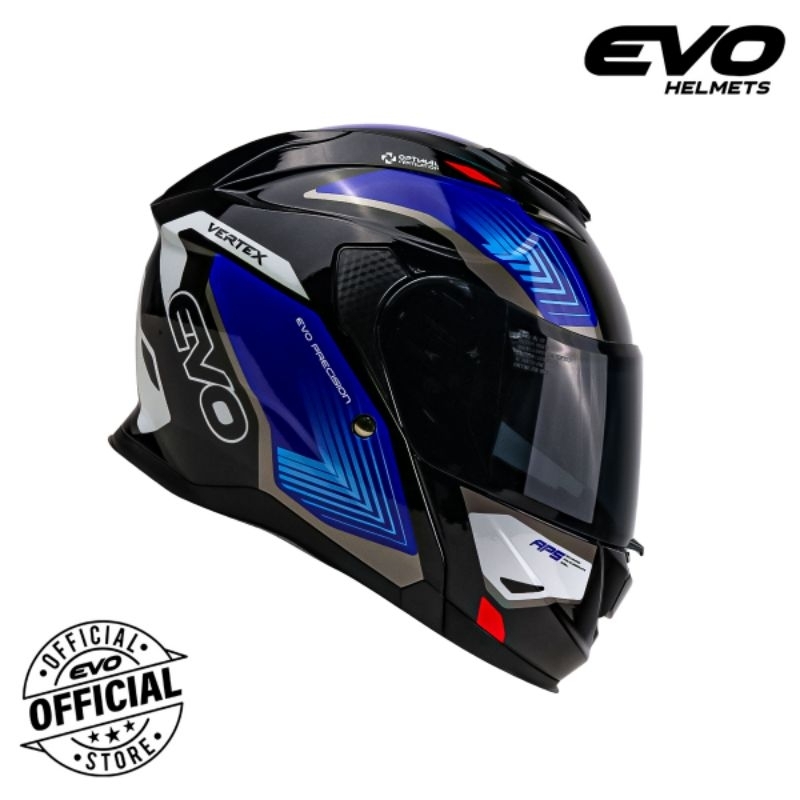 EVO VXR5000 vertex modular dual visor with clear lens | Shopee Philippines