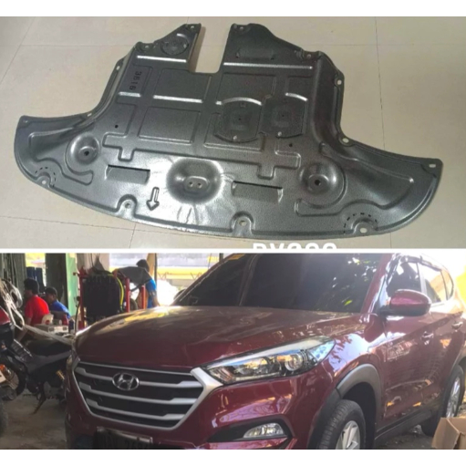 Hyundai Tucson 2015 to 2020 engine skidplate / Skid Plate Undercover ...