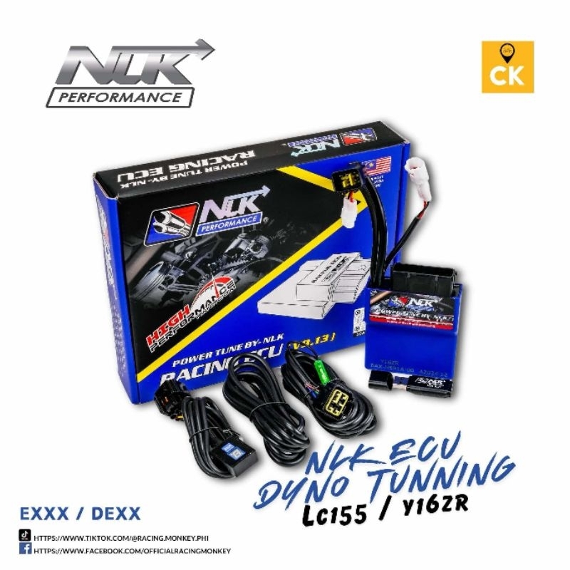 NLK Racing ECU Dyno Tuning Sniper155/Raider 150 fi/ RS150 | Shopee ...