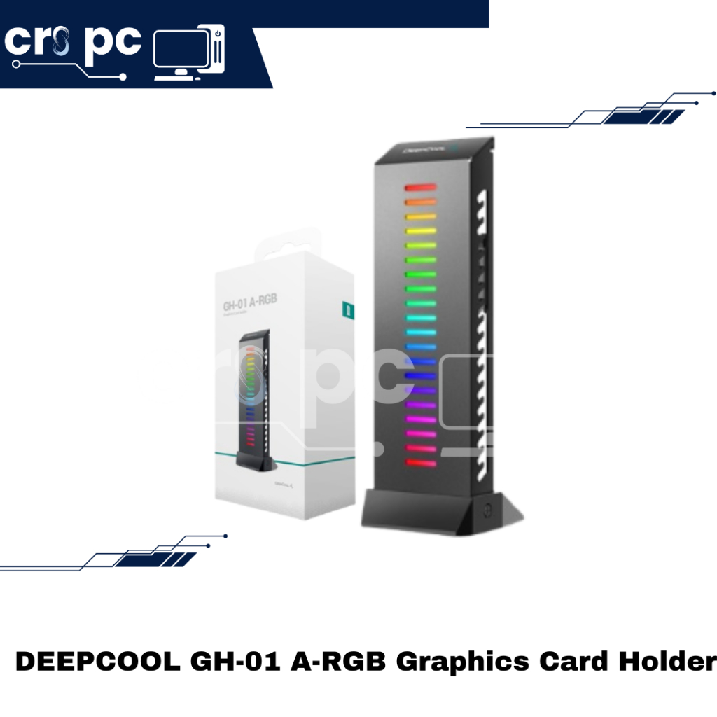 DEEPCOOL GH-01 A-RGB Graphics Card Holder | Shopee Philippines