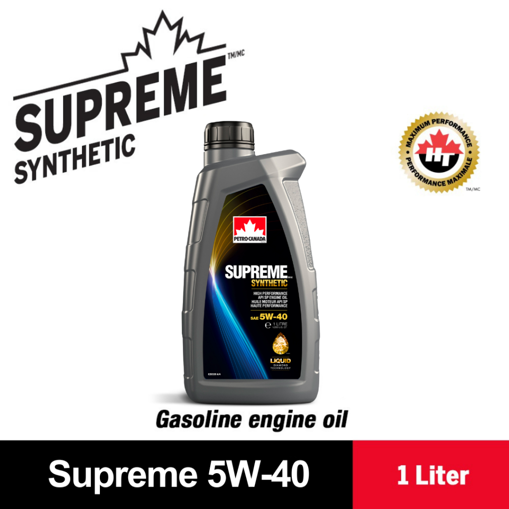 Petro-Canada Lubricants Supreme Synthetic 5W-40 (1 Liter) | Shopee Philippines