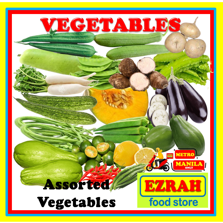 Assorted Fresh Vegetables | Shopee Philippines