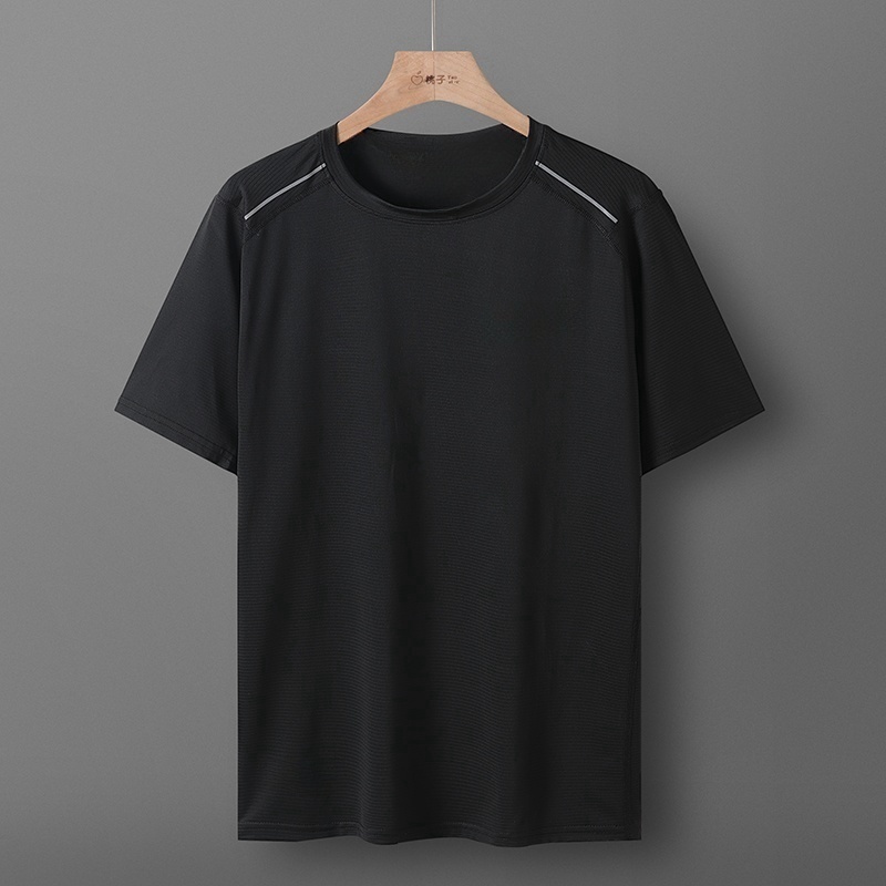 G830# Men's Sports DRI-FIT Ice silk Quick dry T-shirts short sleeves ...