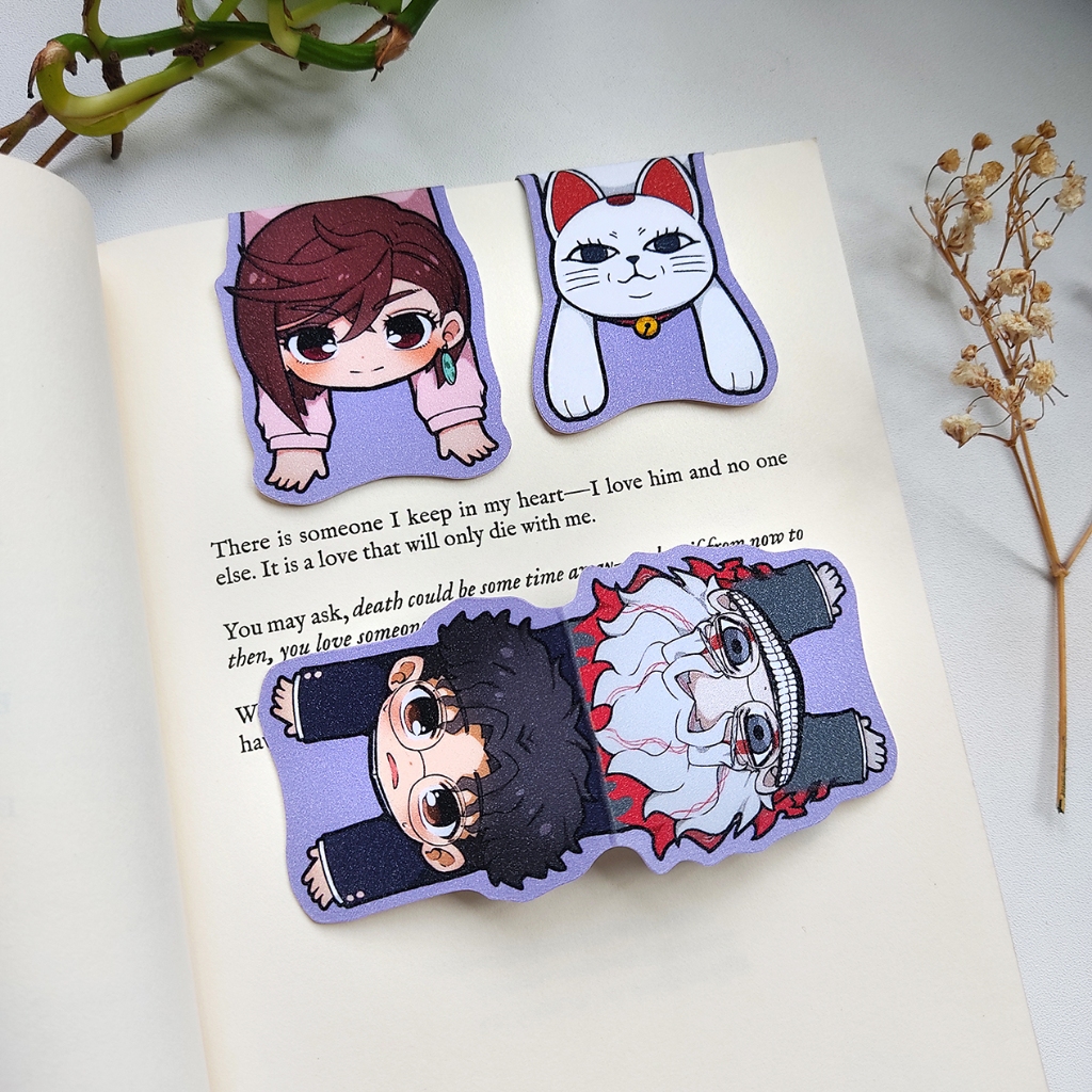 DanDaDan Chibi Magnetic Bookmarks | Shopee Philippines