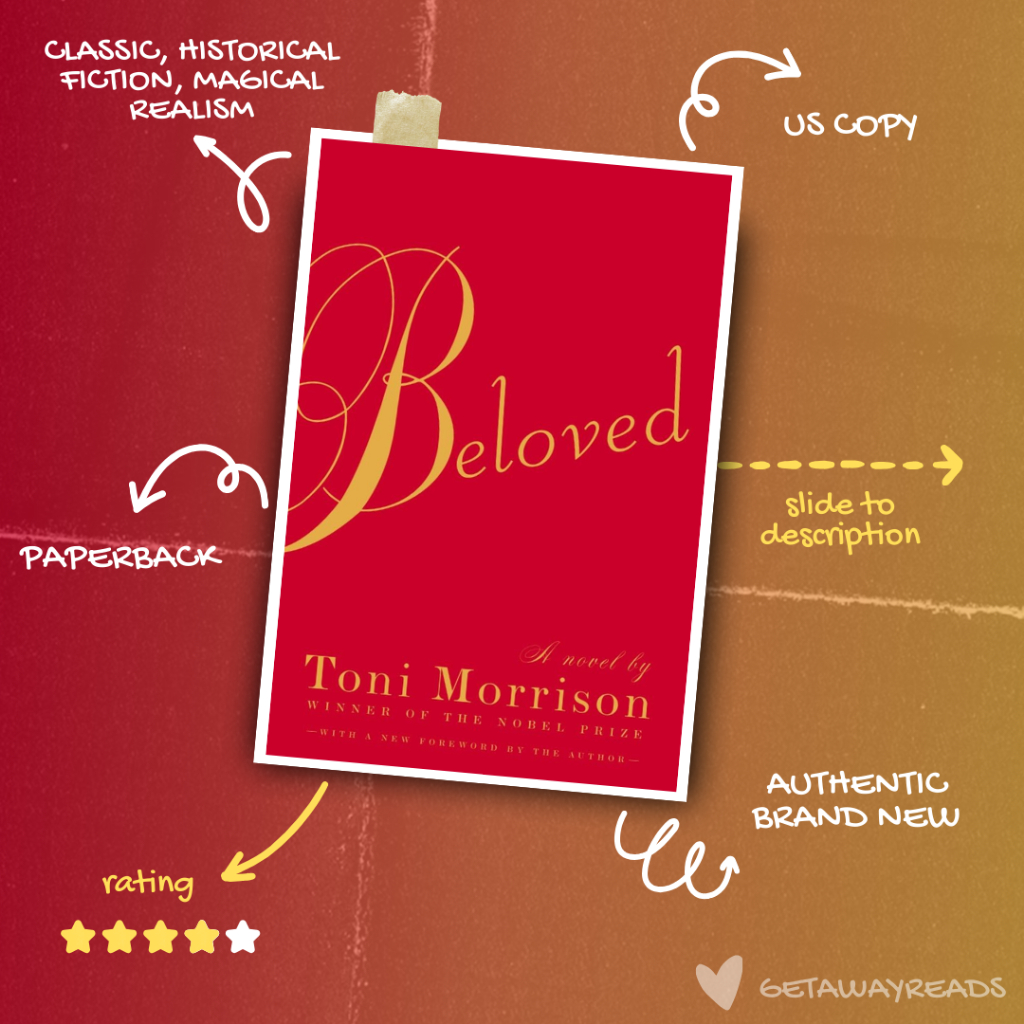 Beloved by Toni Morrison (Paperback) | Shopee Philippines